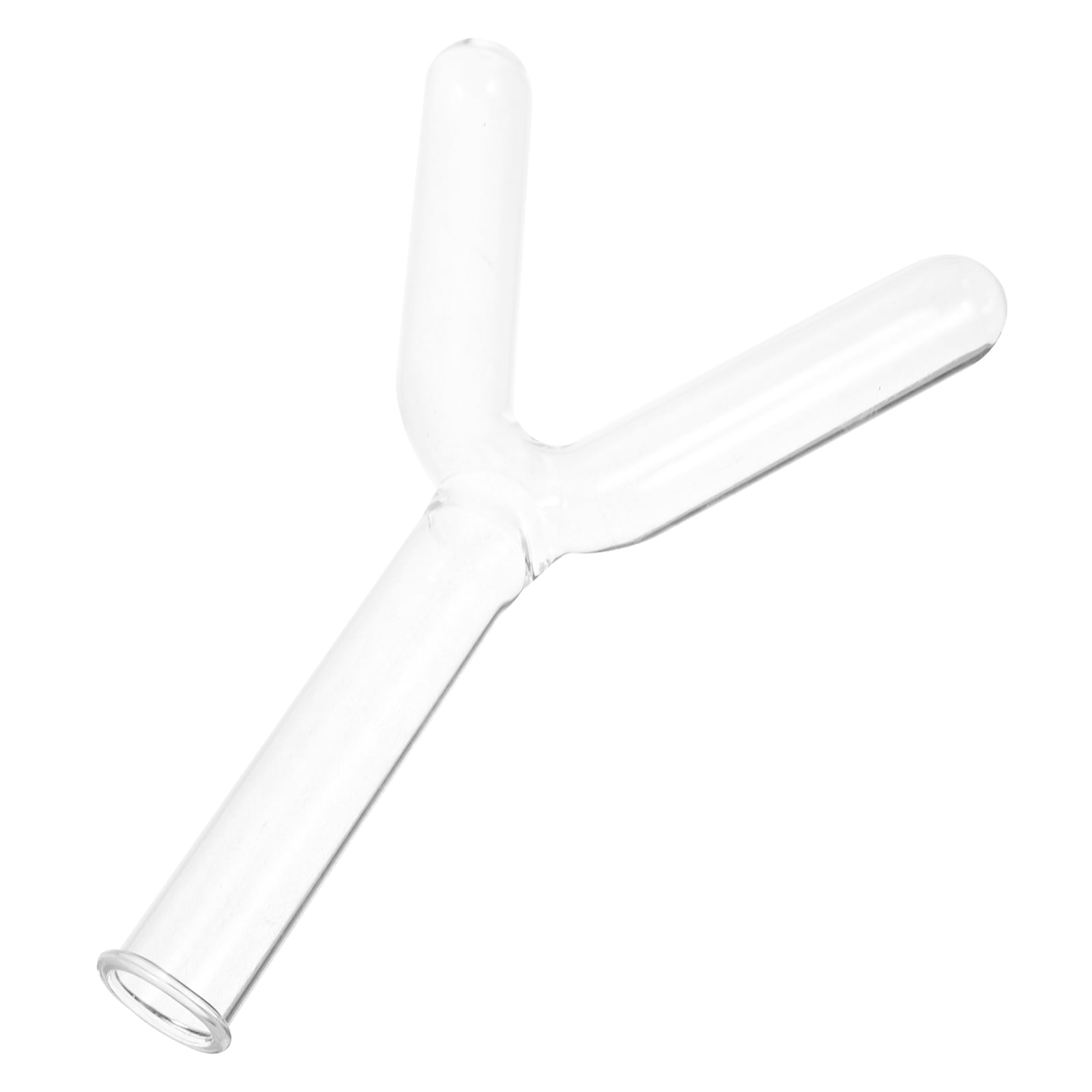 MLINS Glass Connection Tubing Laboratory Y-shape Tubing Connector Glass ...