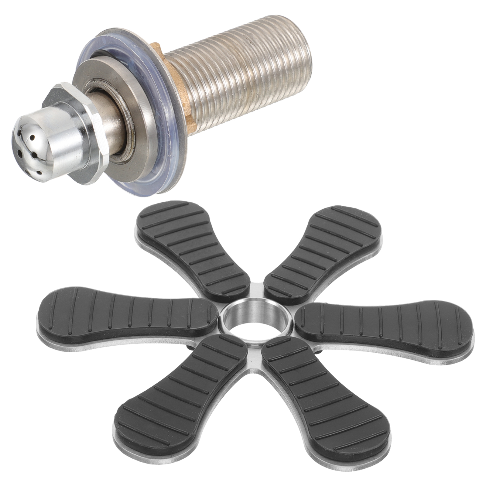 MLINS Glass Cup Rinser Automatic Mug Cleaner Sink Cup Washer Bar Glass ...