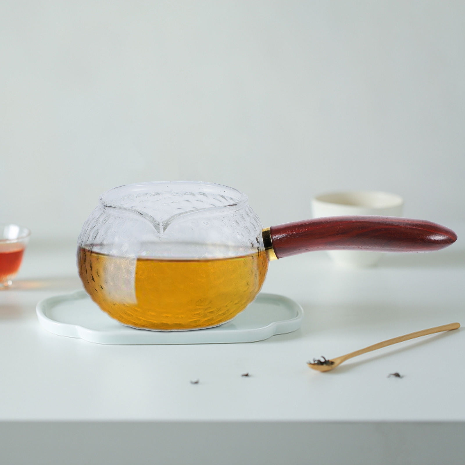 MLINS Glass Milk Spouts Pitcher Milk Jug Kitchenware Milk Container ...