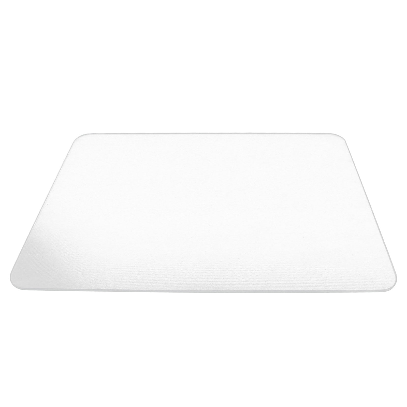 MLINS Glass Mouse Pad Slick Desk Laptop Pads Mat Work Miss Transparent ...