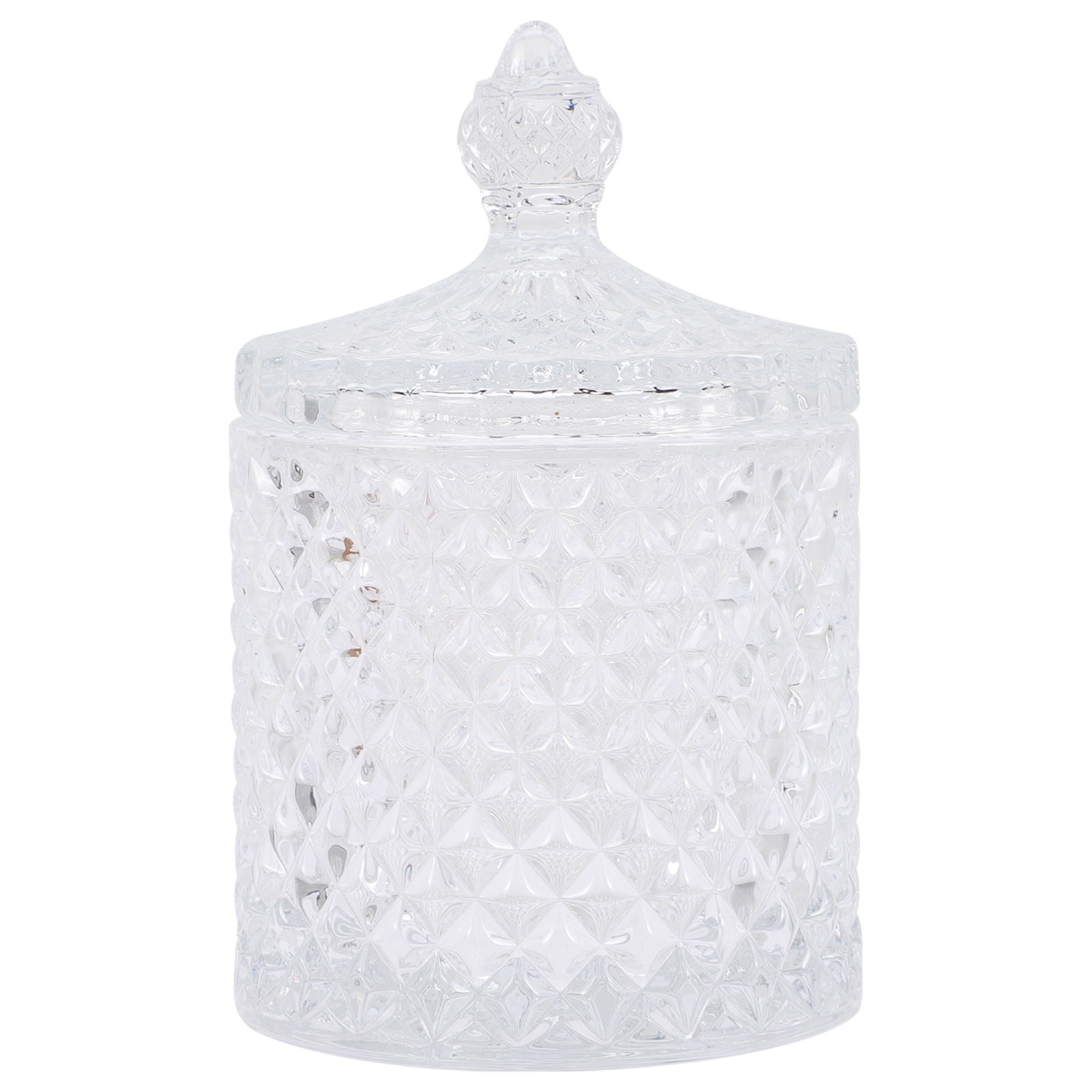 MLINS Glass Storage Containers with Lids Pretty Jars Airtight Candy ...