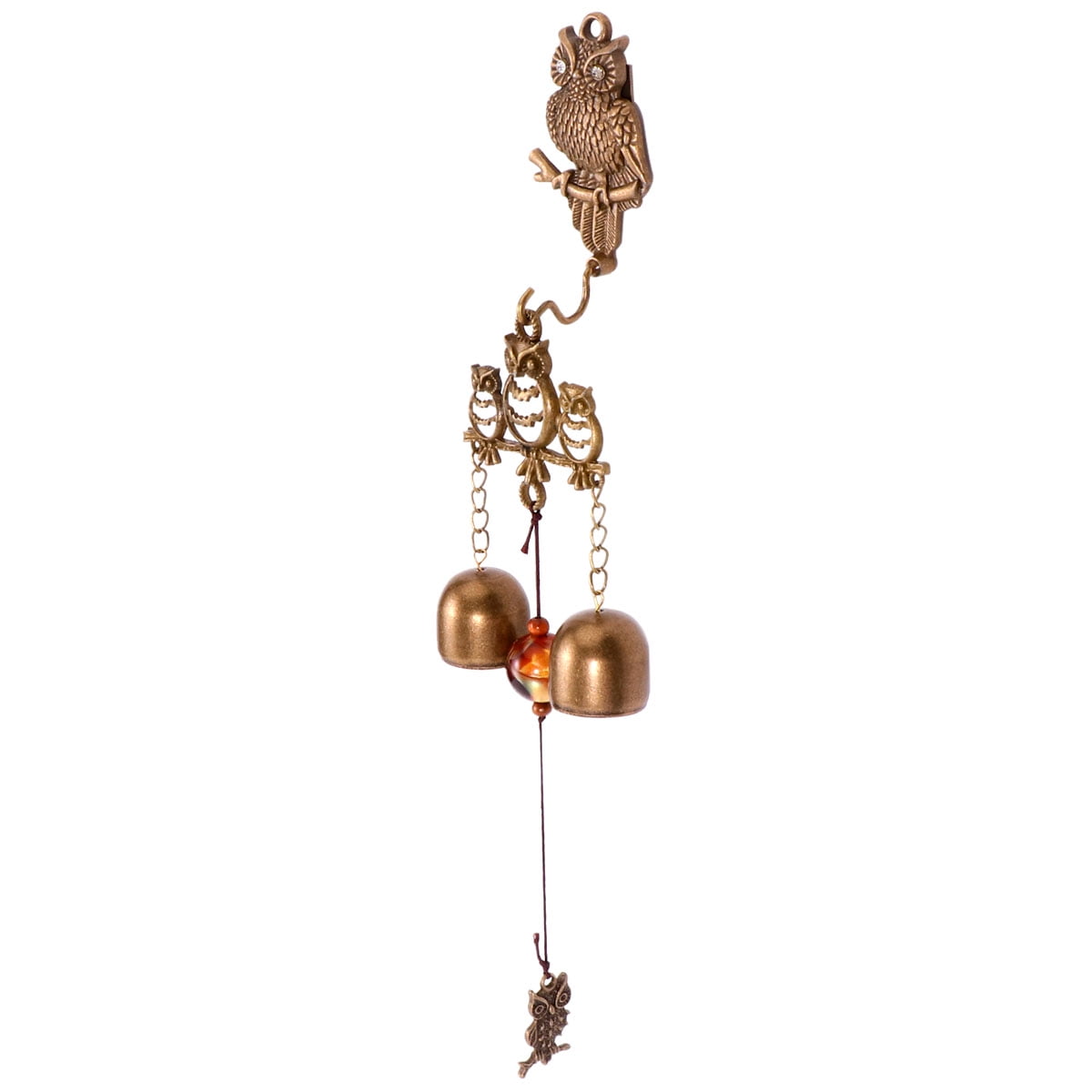 MLINS Golden Copper Wind Bells for Decor Made of Premium Material Great ...