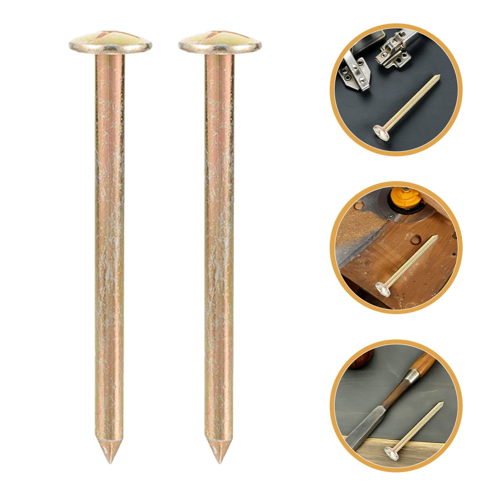 MLINS Golden Stainless Steel Survey Marking Stakes for Fixing 8pcs ...