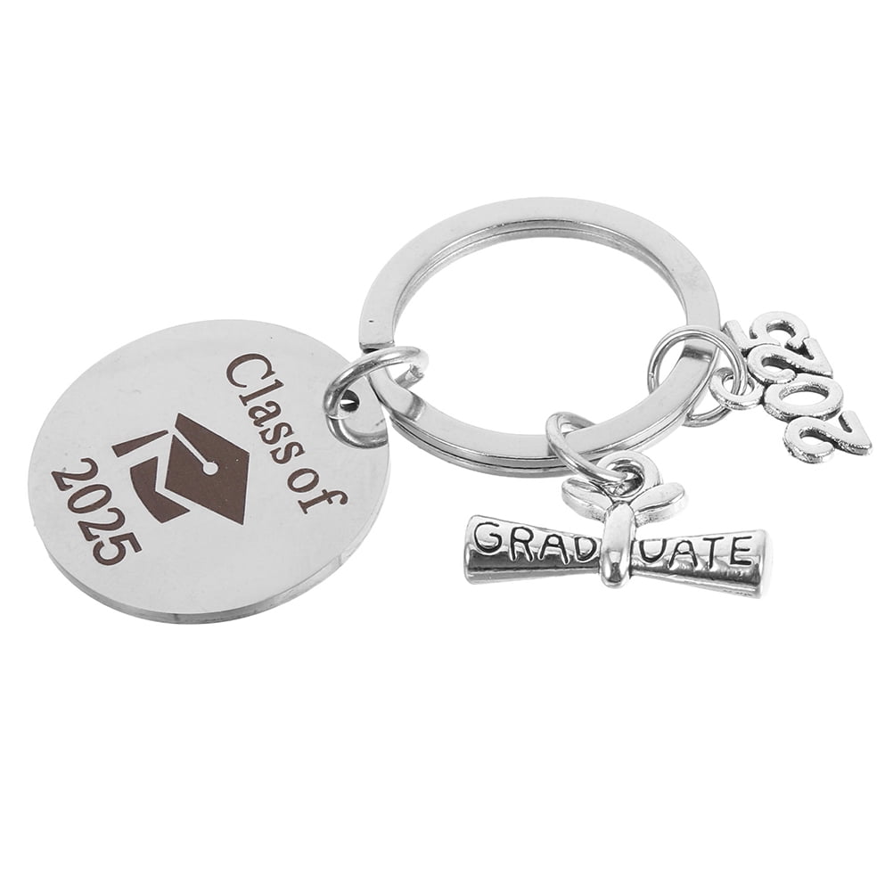 MLINS Graduation Keychain 2025 Inspirational Graduates Keyring 25mm ...