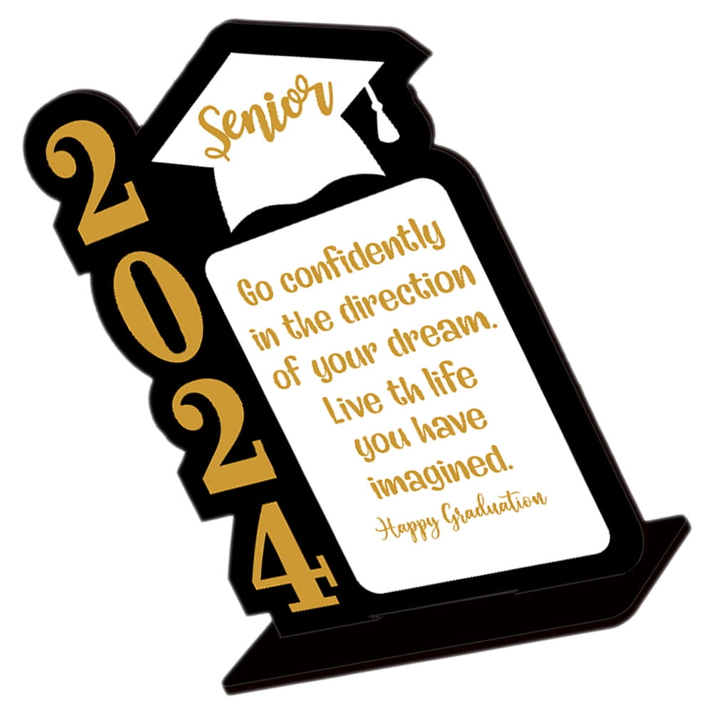 MLINS Graduation Table Centerpiece Wooden Graduate Table Sign ...