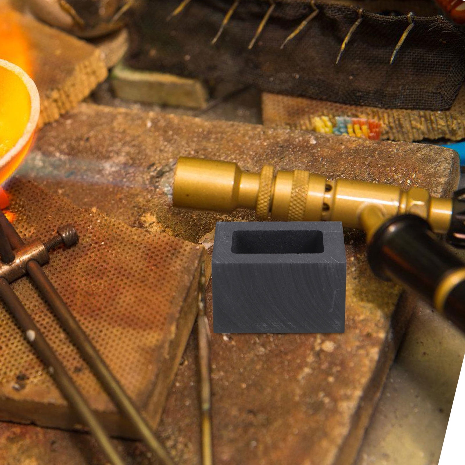 MLINS Graphite Ingot Mold Crucible Casting Mould Silver Ingot Mould for ...