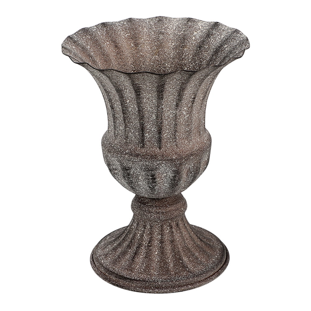 MLINS Graveyard Vase Metal Cemetery Flowerpot Metal Flower Vase ...