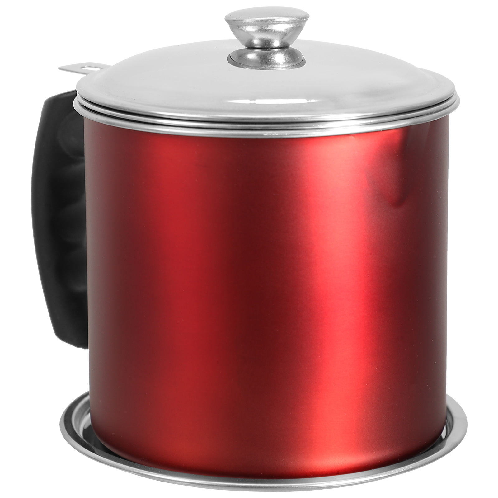 MLINS Grease Container with Strainer Stainless Steel Oil Filter Pot ...