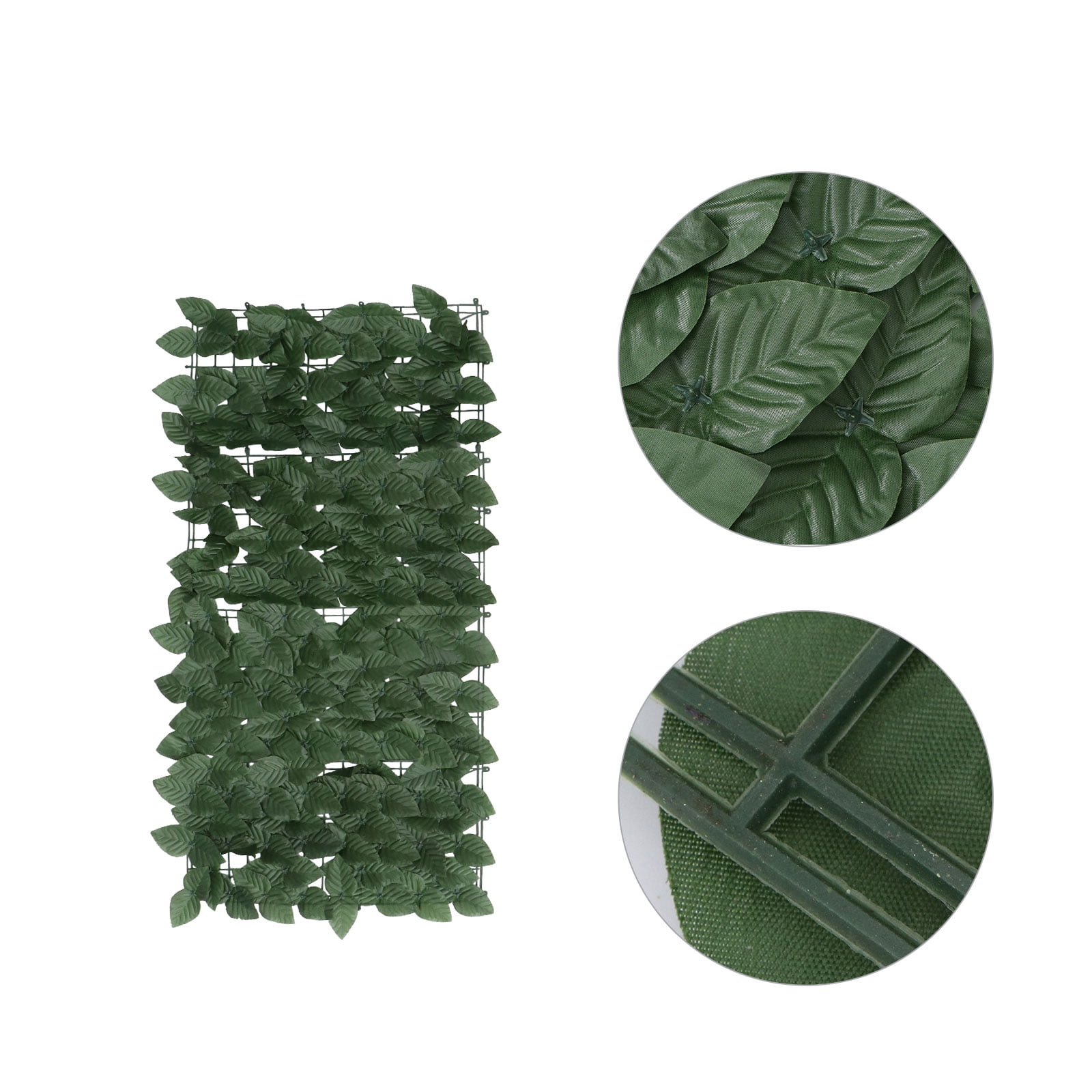 MLINS Green Artificial Hedges for Decoration with Clasps and Shaped ...