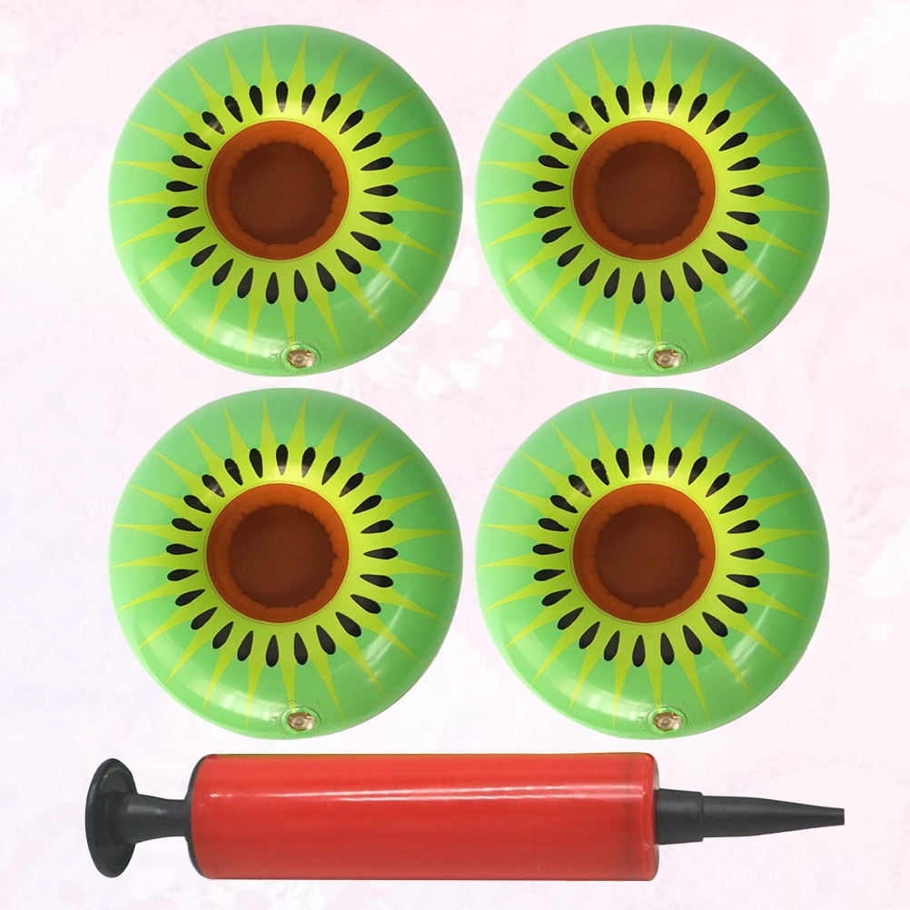 MLINS Green Inflatable Beer Tray Portable Float Row Water Beverage Ice ...