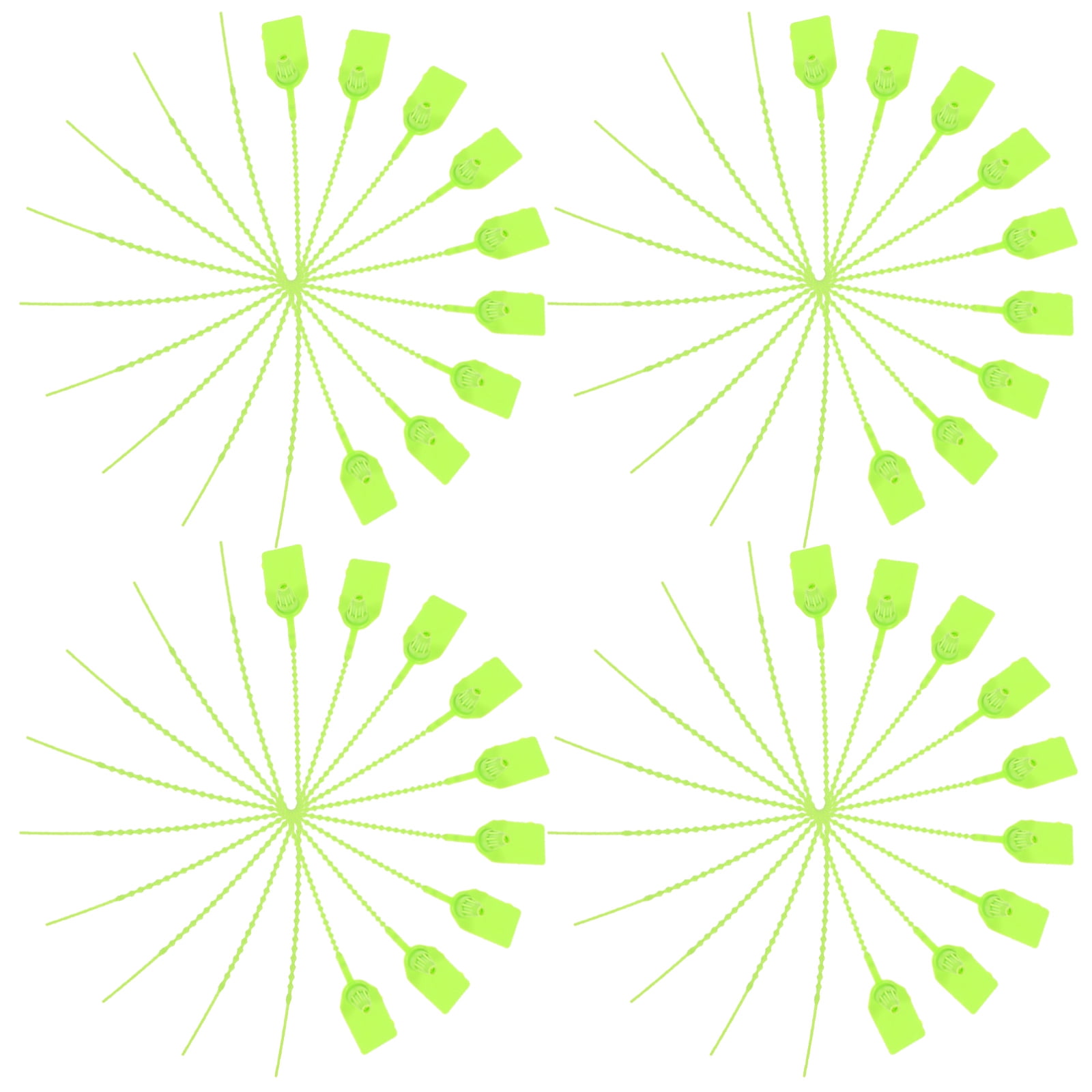 MLINS Green PP Cable Ties with Labels for Securing Wires and Cables in ...