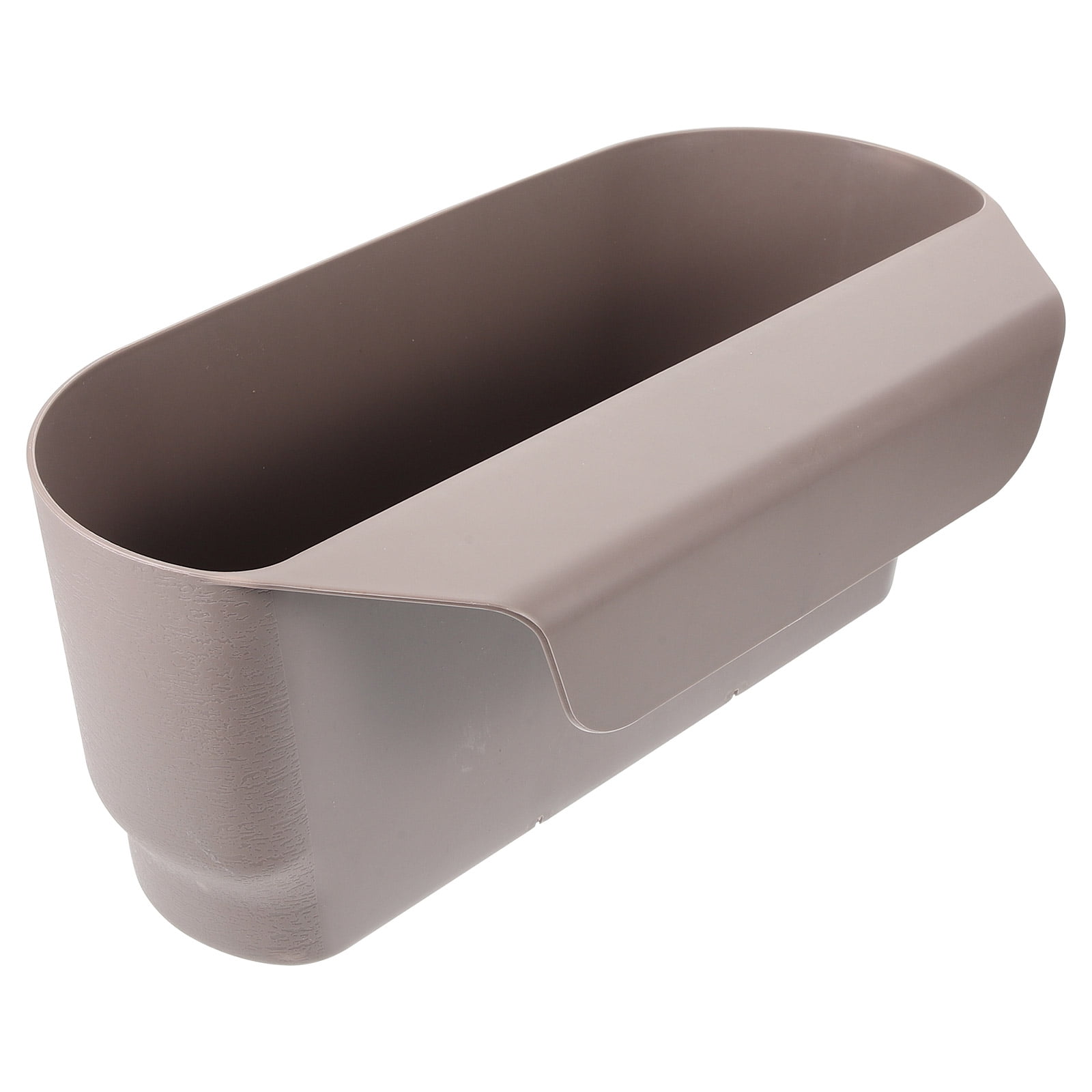 MLINS Grey Plastic Railing Planter for Home Use Sturdy and Practical ...