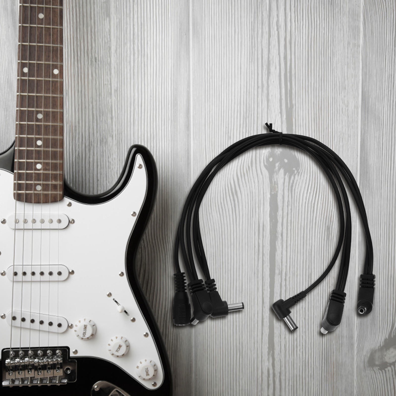 MLINS Guitar Effctor Accessory Effector Connecting Cable Supply Black ...
