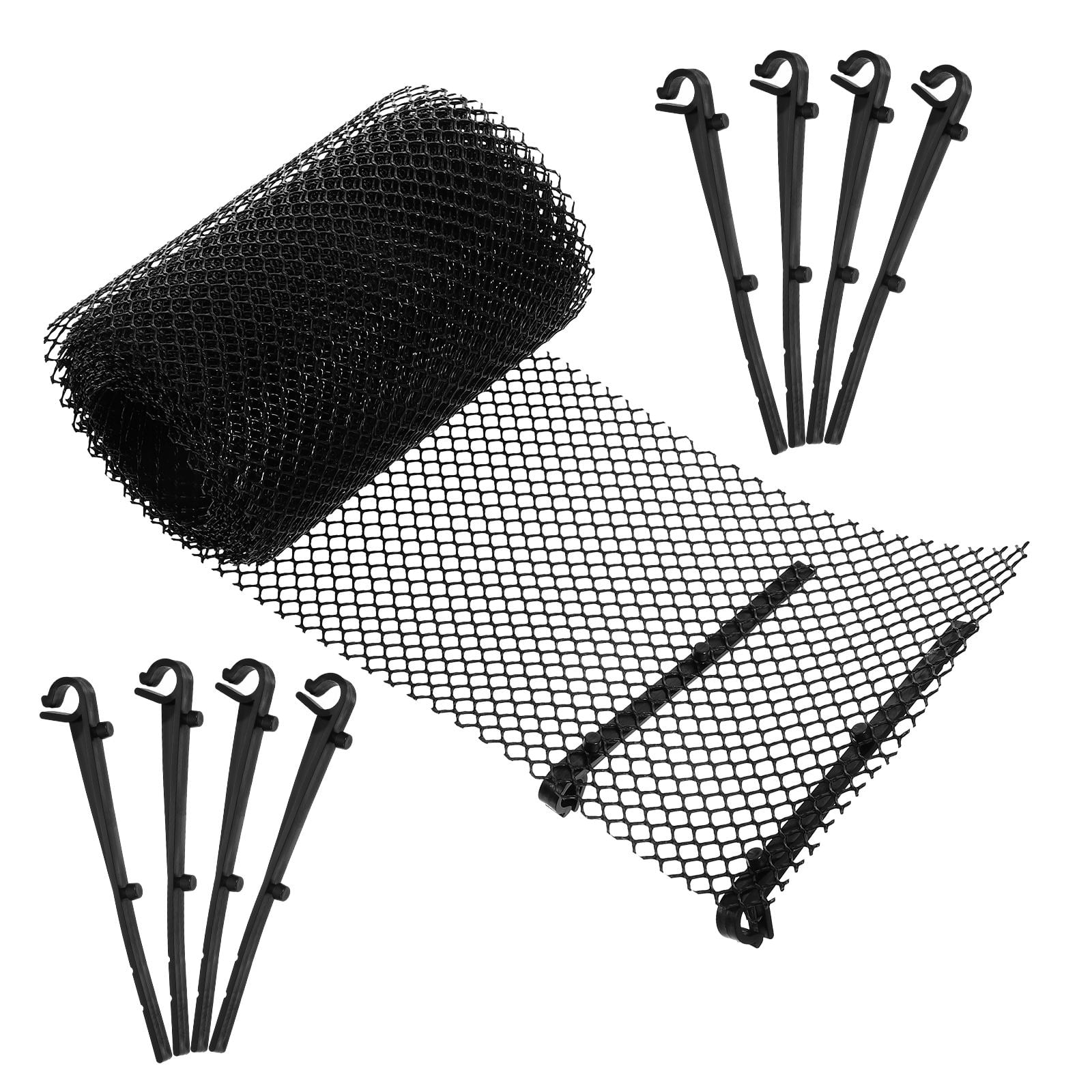 MLINS Gutter Guard Gutter Mesh Roll Leaf Gutter Protection Leaf Guards ...