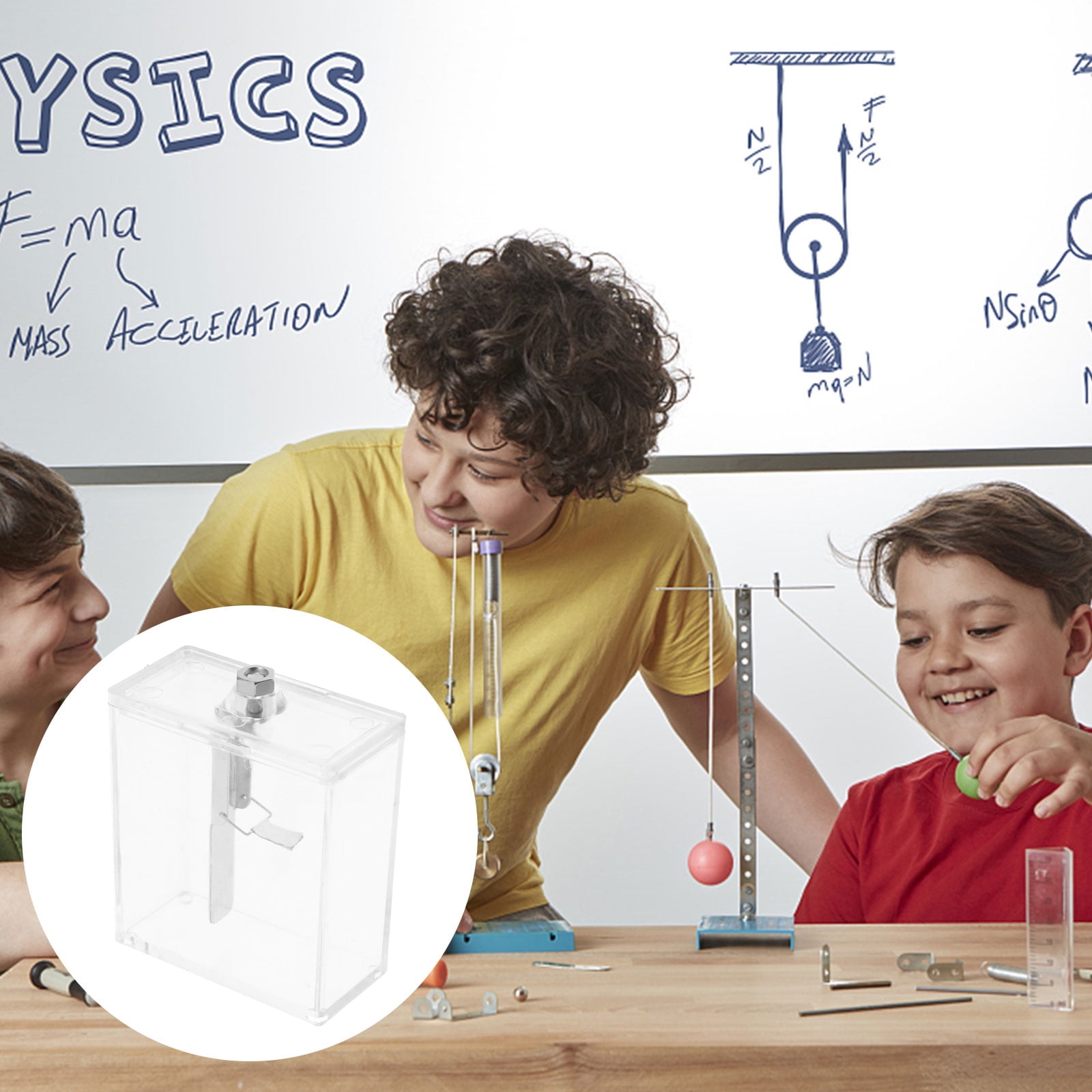 MLINS HOMEMAXS Static Electricity Foil Science Project with 1 Set of ...