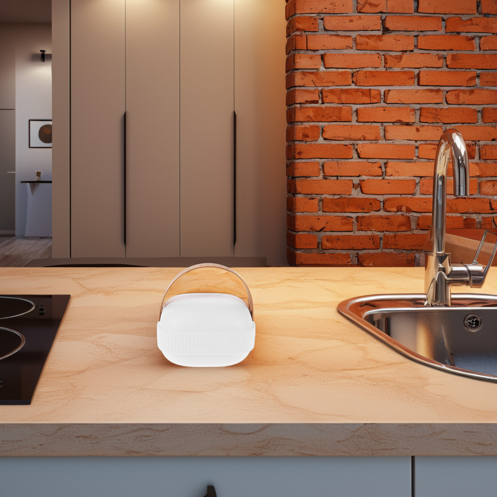 MLINS Hamburger Keeper Sandwich Container Toast Bread Box with Lid ...