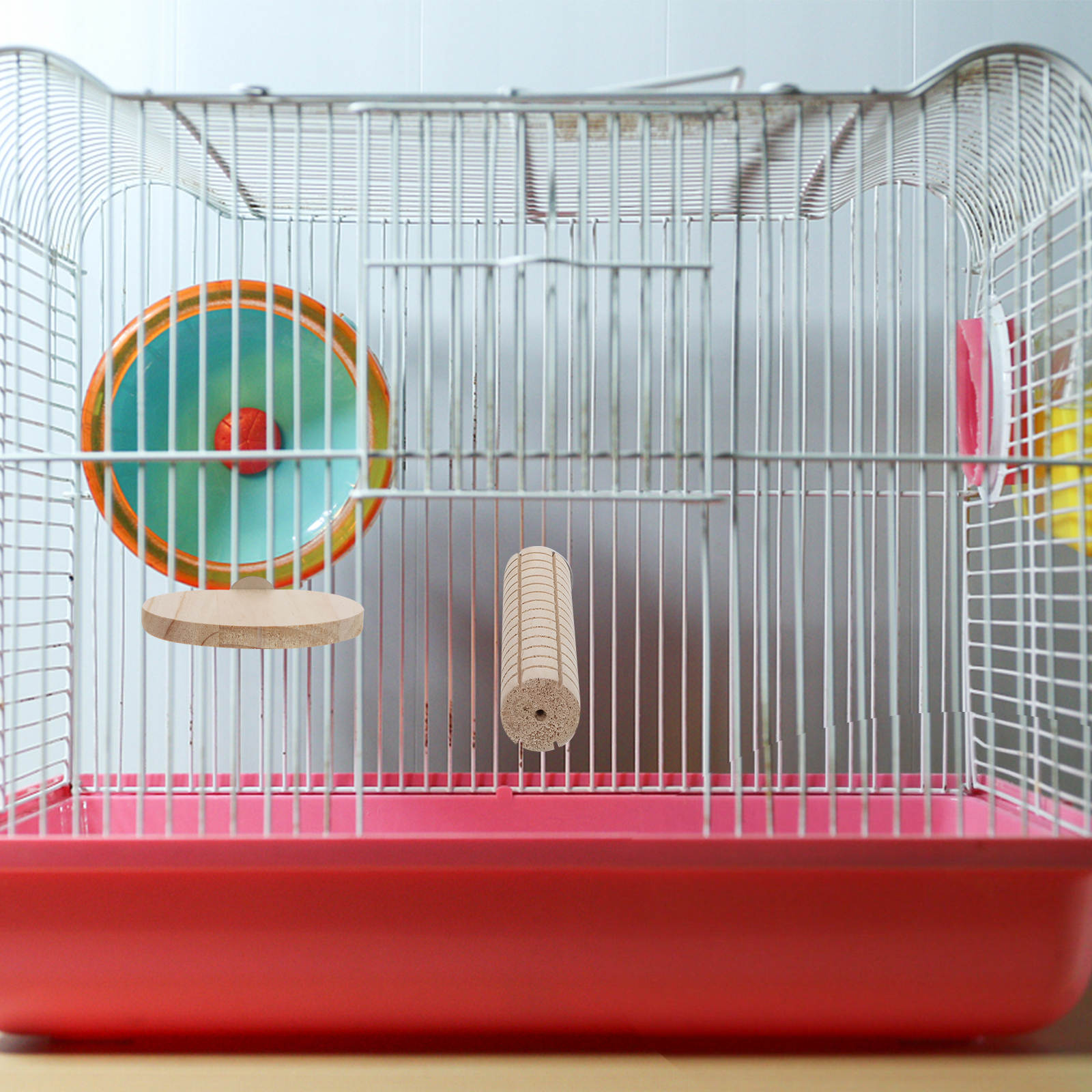 MLINS Hamster Standing Board Cage Jumping Platform Chinchilla Boards ...