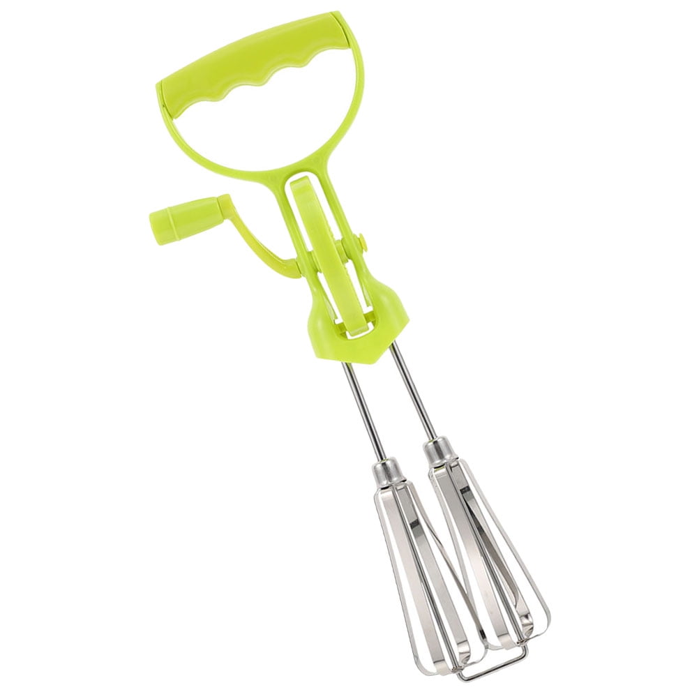 MLINS Hand Crank Manual Mixer with Plastic Handle and Stainless Steel ...