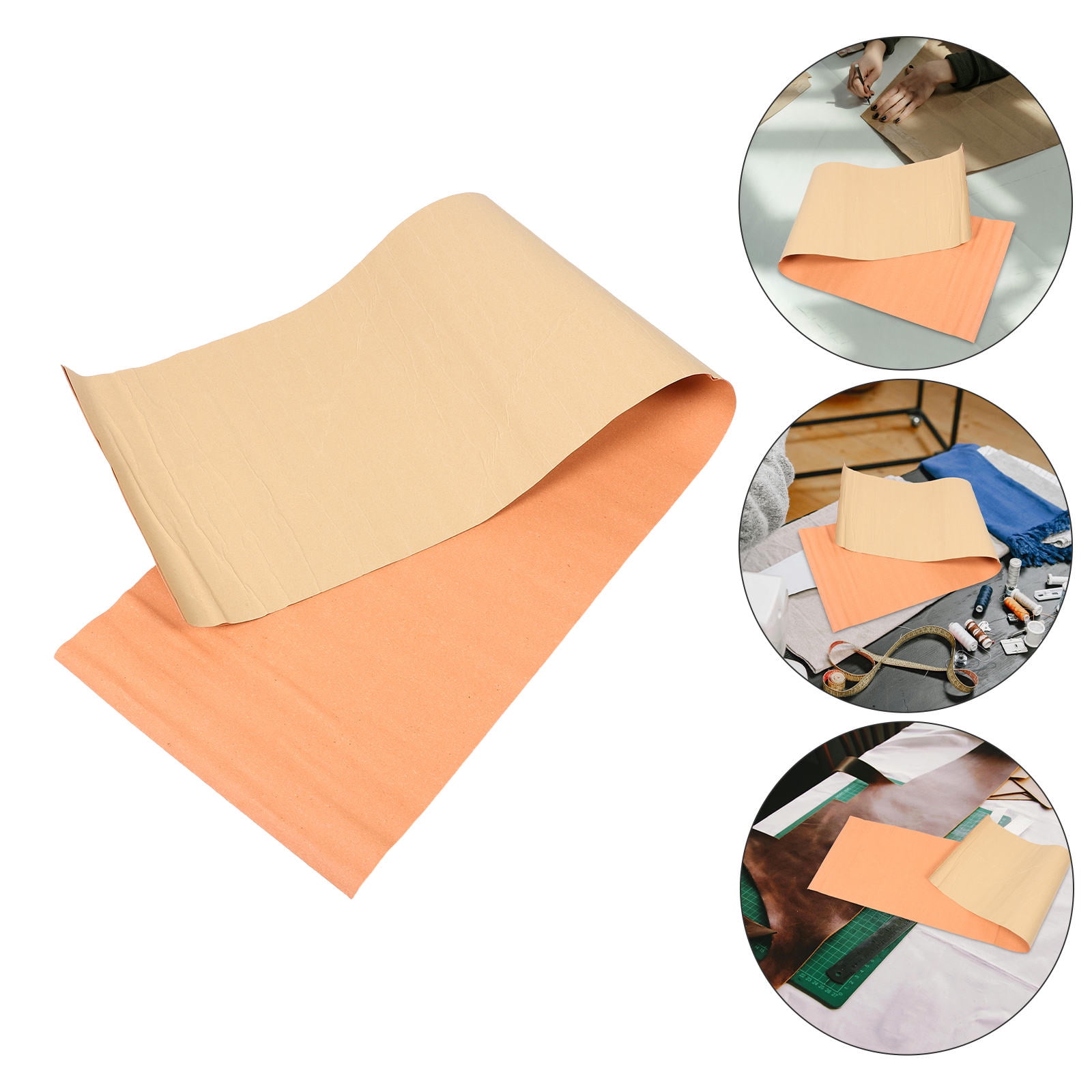 DINHEAROM Leather Craft Stiffener Sheets Chocolate 1Set 59.1x15.7x0 ...