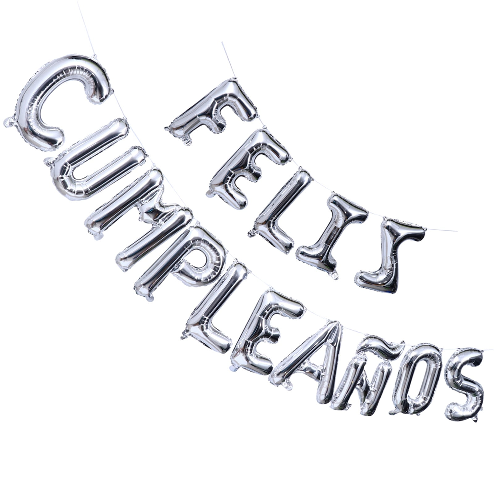 MLINS Happy Birthday Mask Props for Decoration with Silver Color and ...
