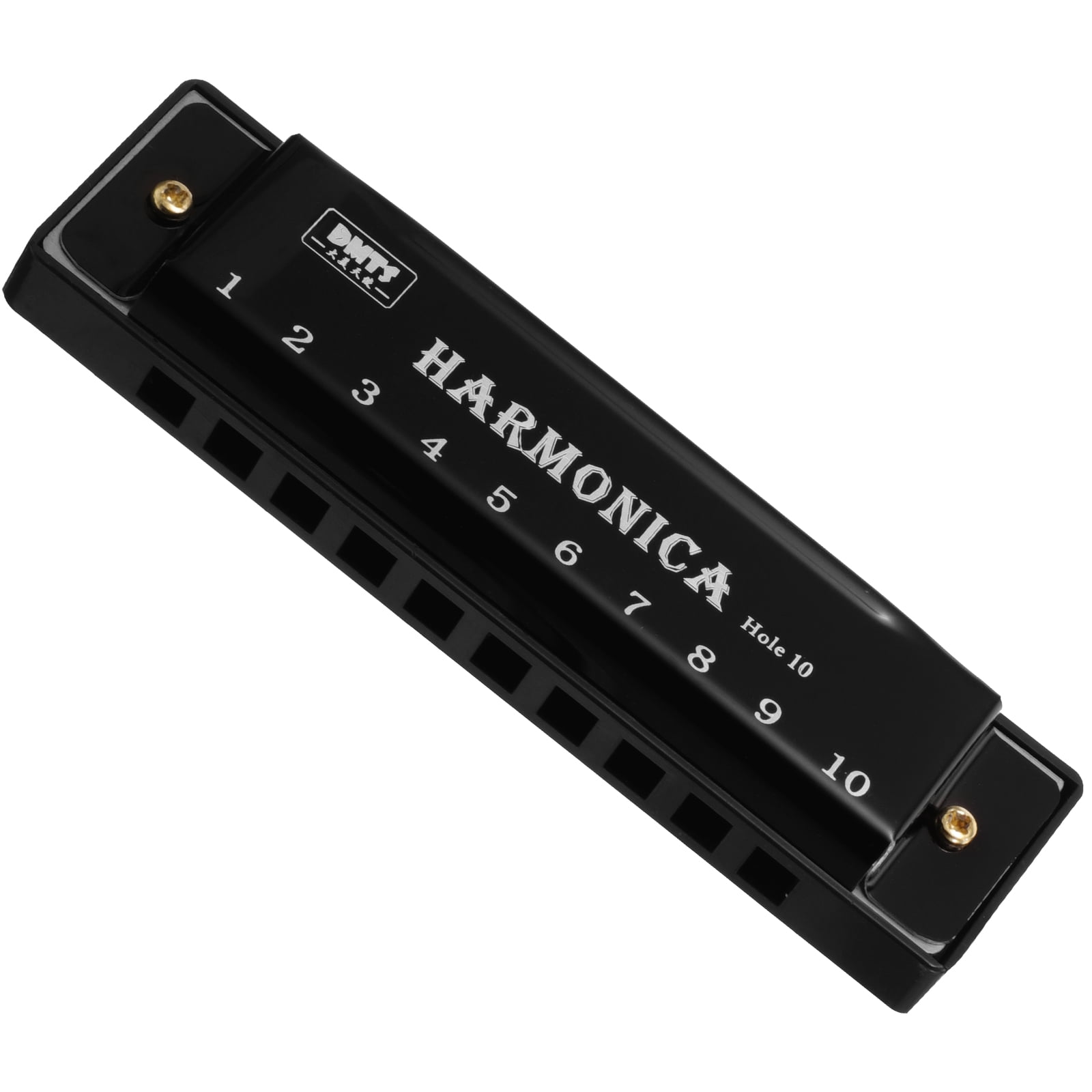 MLINS Harmonica Metal Harp 10 Holes 20 Tone Diatonic Harmonica for ...