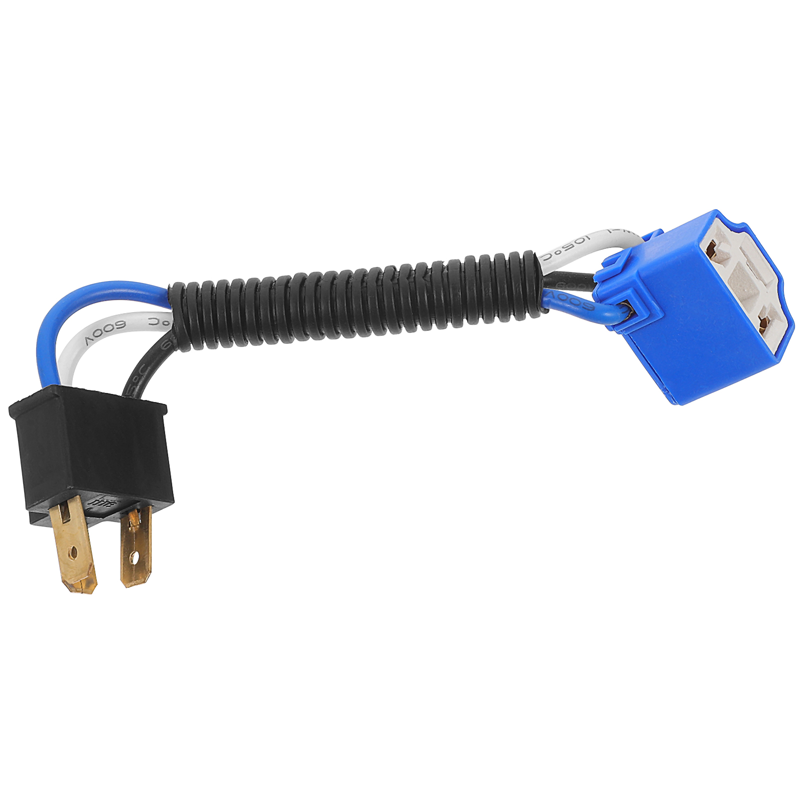 MLINS Headlight Conversion Harness Adapter H4 Plug Extension Cable ...