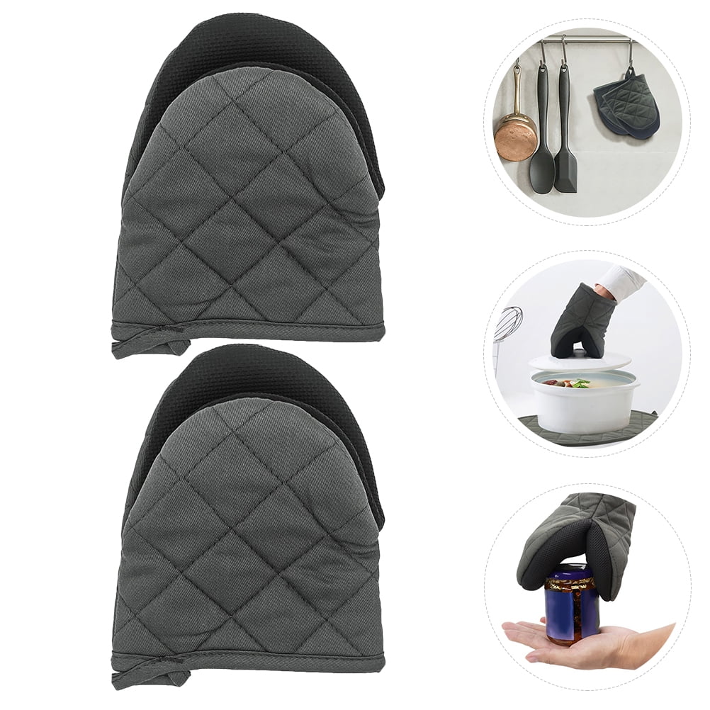 MLINS Heat Resistant Commercial Insulation Gloves Oven Fire Cooking ...