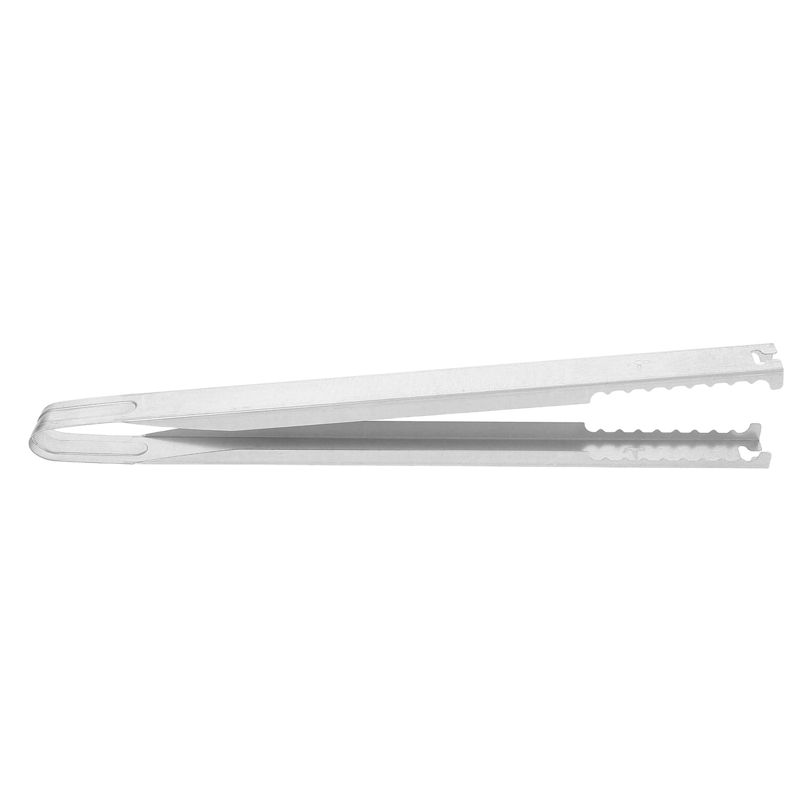 MLINS Fire Tongs for of Durable Alloy Silver Color Extended Length for ...