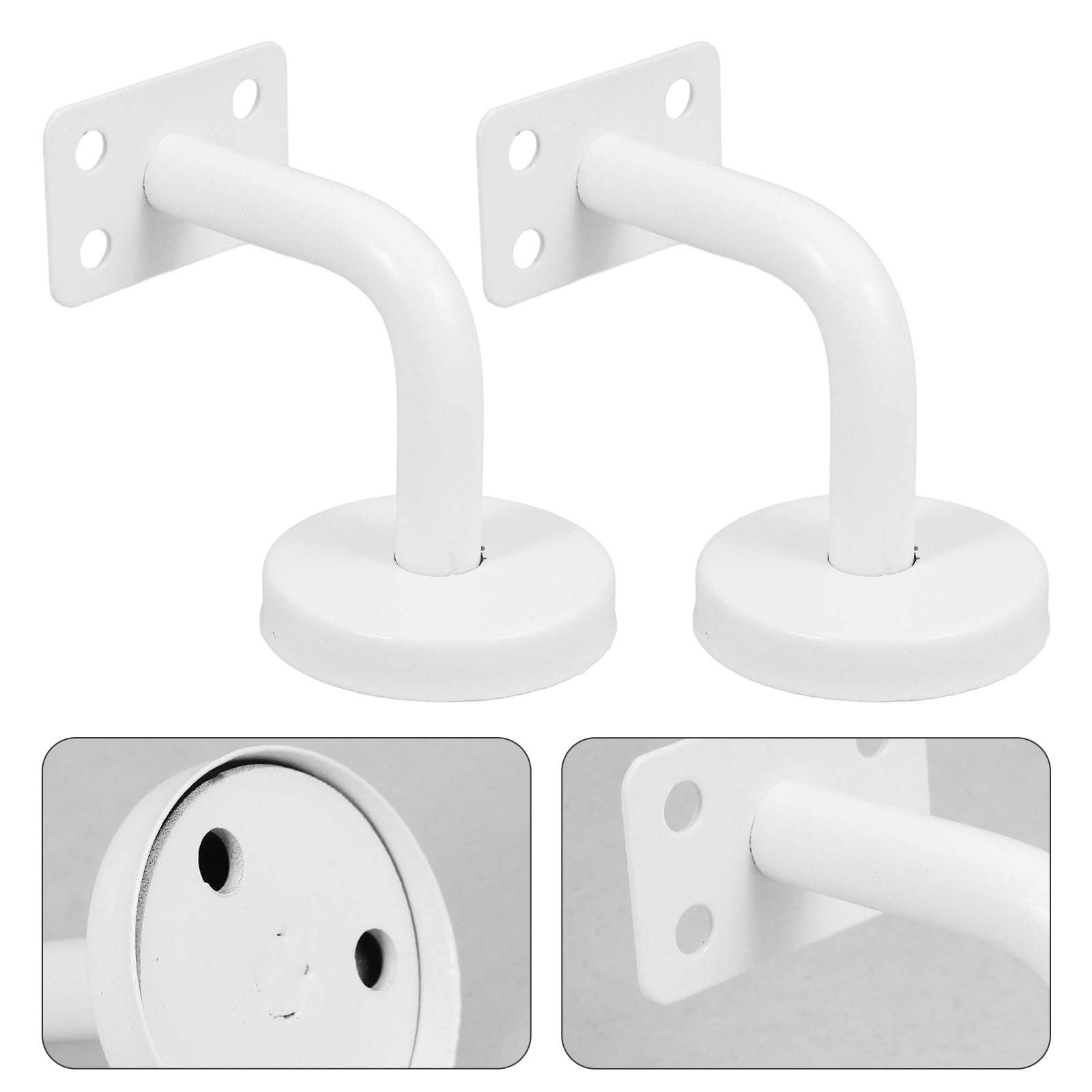 MLINS Heavy Duty Handrail Bracket Stainless Steel Stair Railing Bracket ...