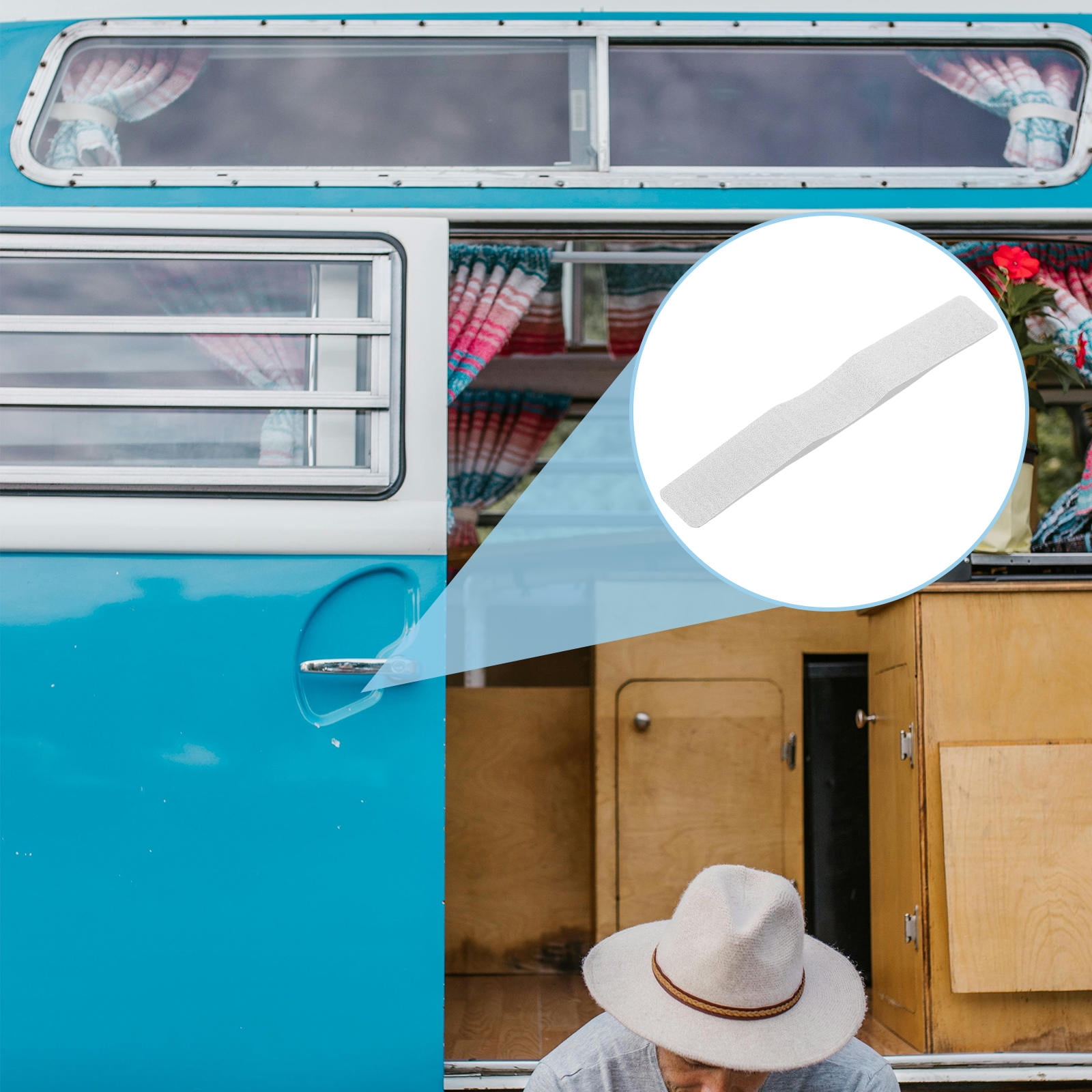 MLINS Heavy Duty Metal Door Stopper For Van And Cars Door Stop Kit ...