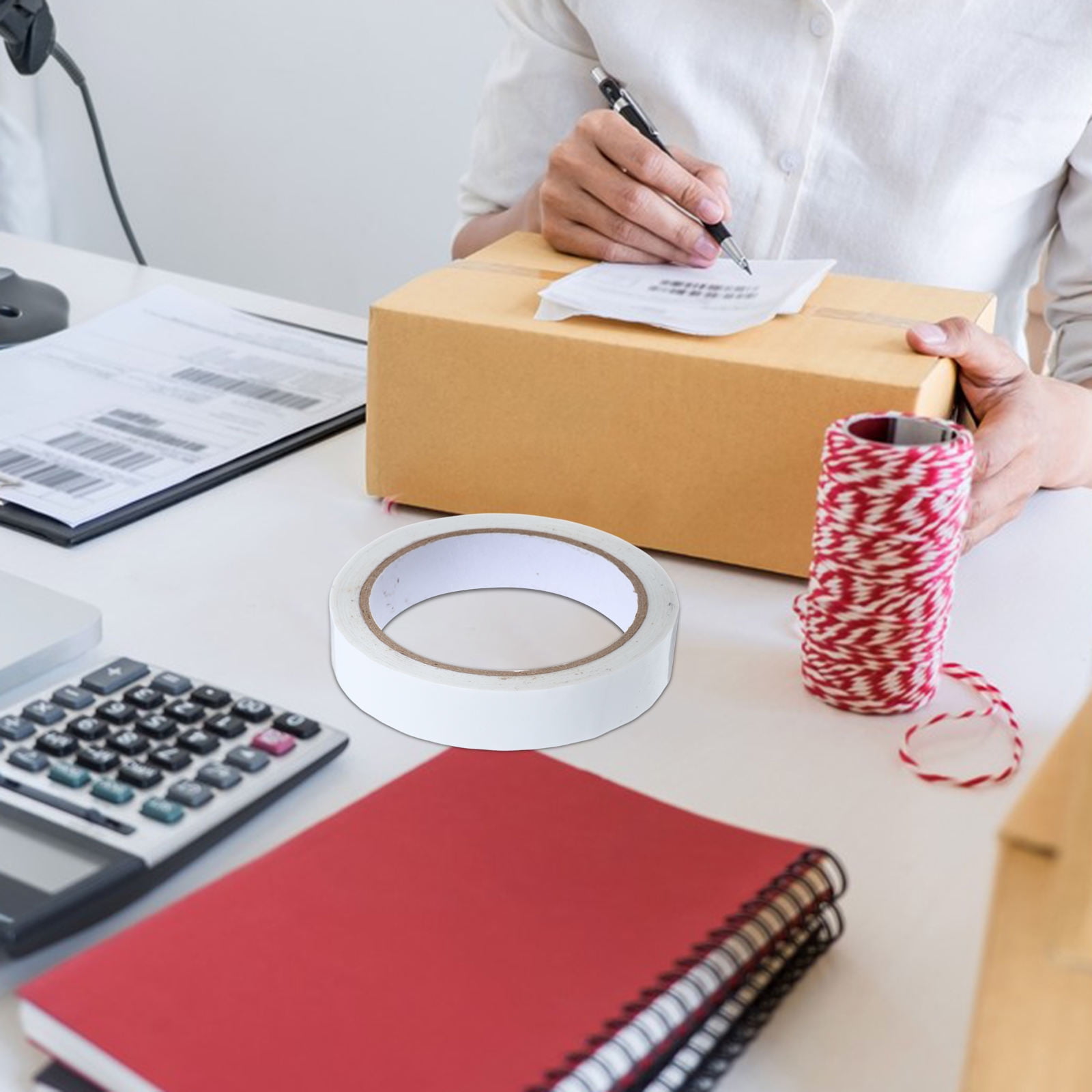 MLINS Heavy Duty Packing Tape Evident Adhesive Red Tamper Tape for ...