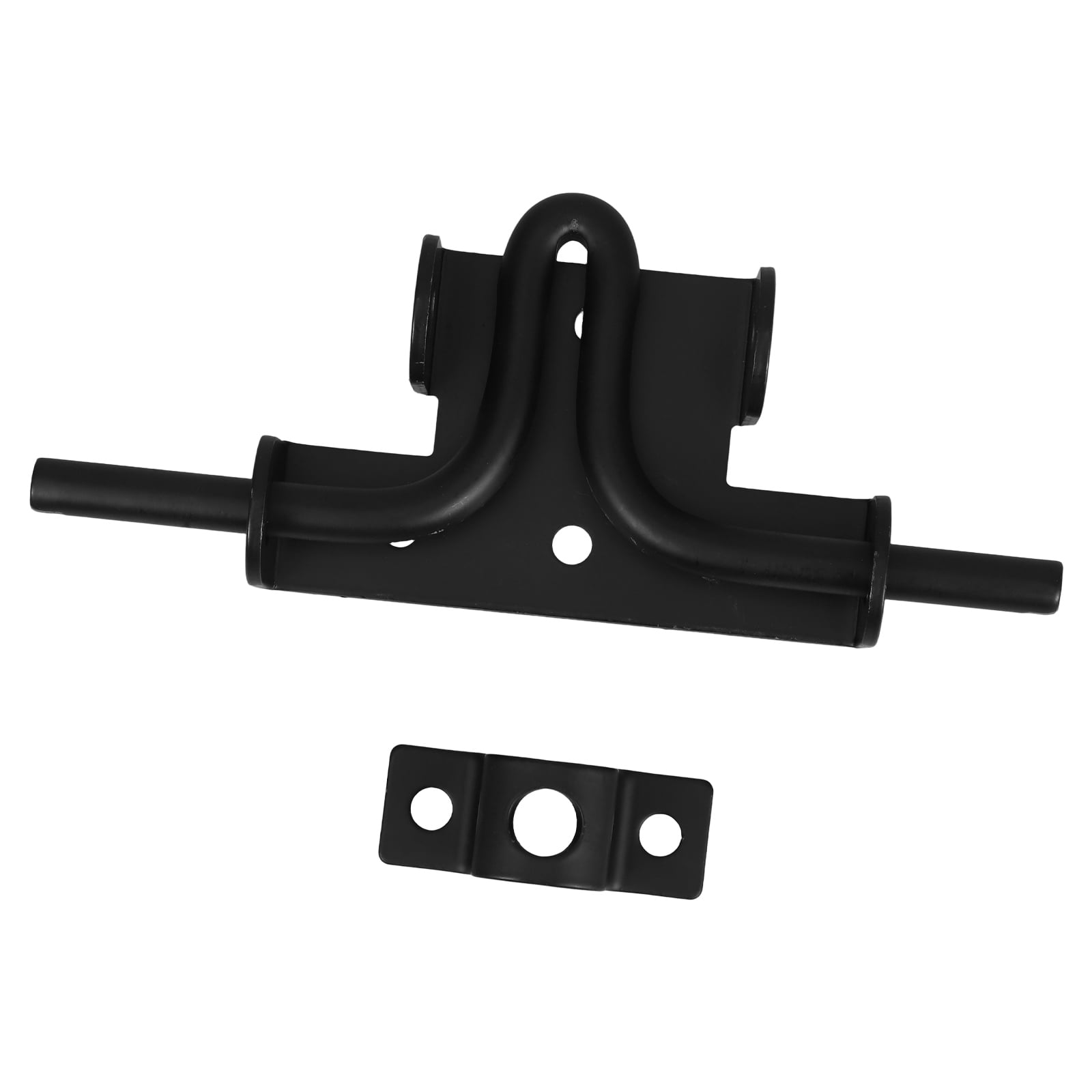 Heavy Duty Sliding Bolt Gate Latch Metal Door Lock with Padlock Hole ...