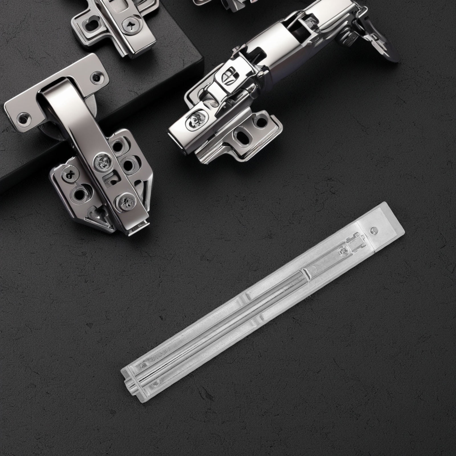 MLINS Heavy-Duty Stainless Steel Hidden Flush Bolt 6 Inch Concealed ...