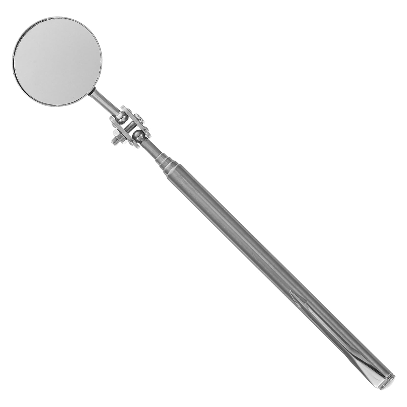 MLINS Heavy Duty Telescoping Inspection Mirror 30mm Round Mirror on a ...