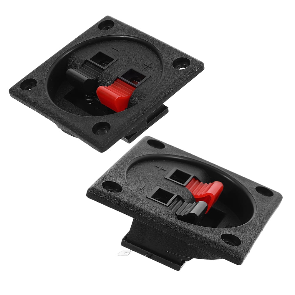 MLINS Hemoton 2PCS Speaker Terminal Cup Binding Post Spring Connector ...
