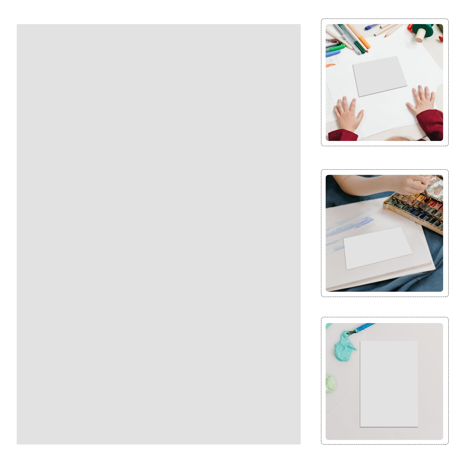 MLINS Hemoton 60 Sheets Wet Pallet Paper for Pigment Mixing Artists Wet ...