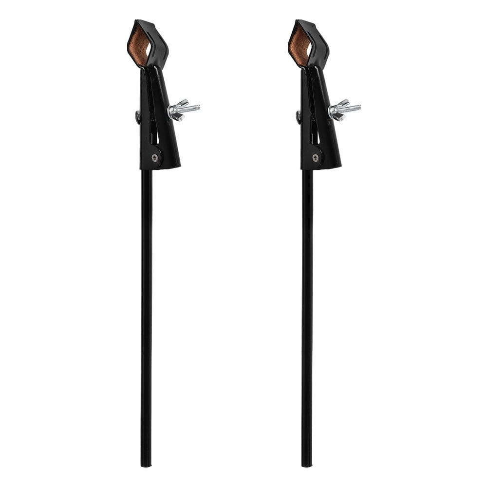 DINHEAROM Beaker Clamp Black 2Pcs 10.6X1.6X1.1In For Researchers Iron ...