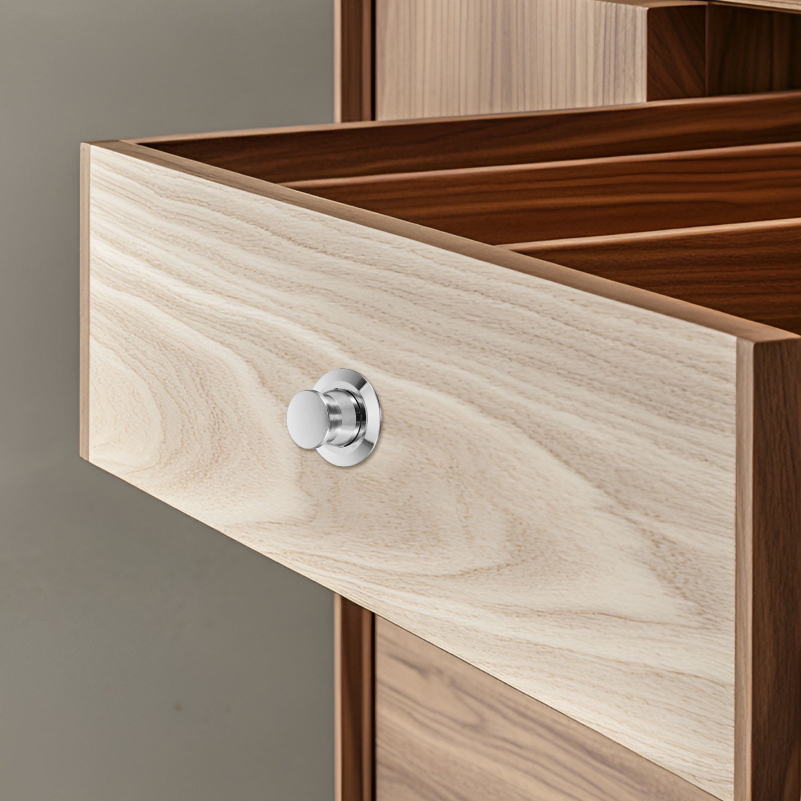 MLINS Hidden Recessed Pull Handle Flush Handle Closet Knob Flush Finger ...