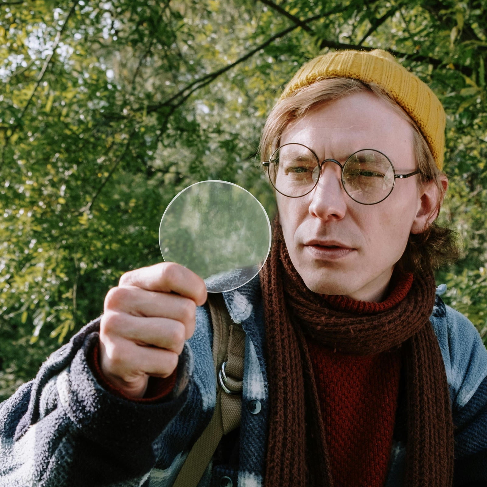 MLINS High-Definition Acrylic Magnifier Glass Optical Lens For Students ...