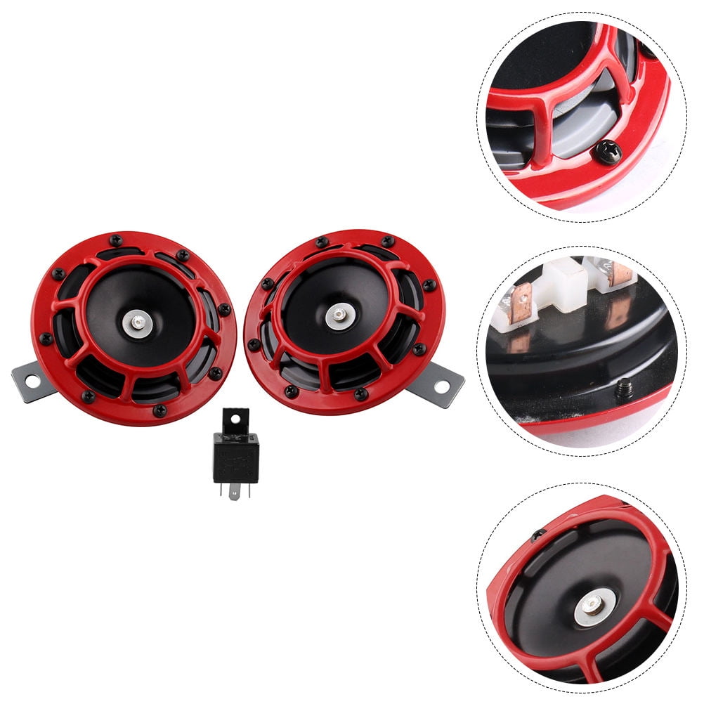 MLINS High Low Tone Horns Car Set Decoration with Relay - Walmart.com