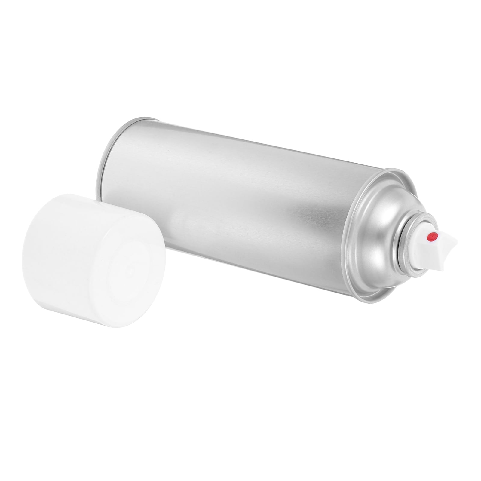 DINHEAROM Liquid Storage Spray Can Tinplate Silver For Outdoor Art 1Pcs ...