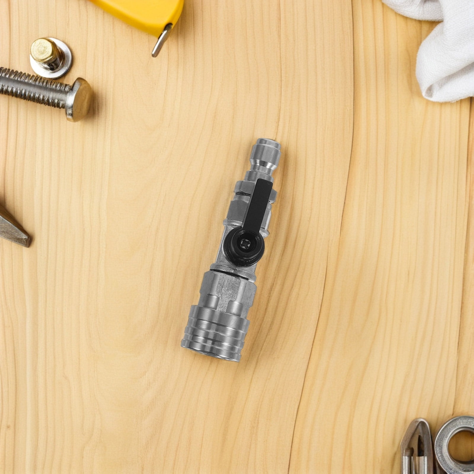 MLINS High Pressure Washer Quick Connect Valve 1/4 Stainless Steel ...