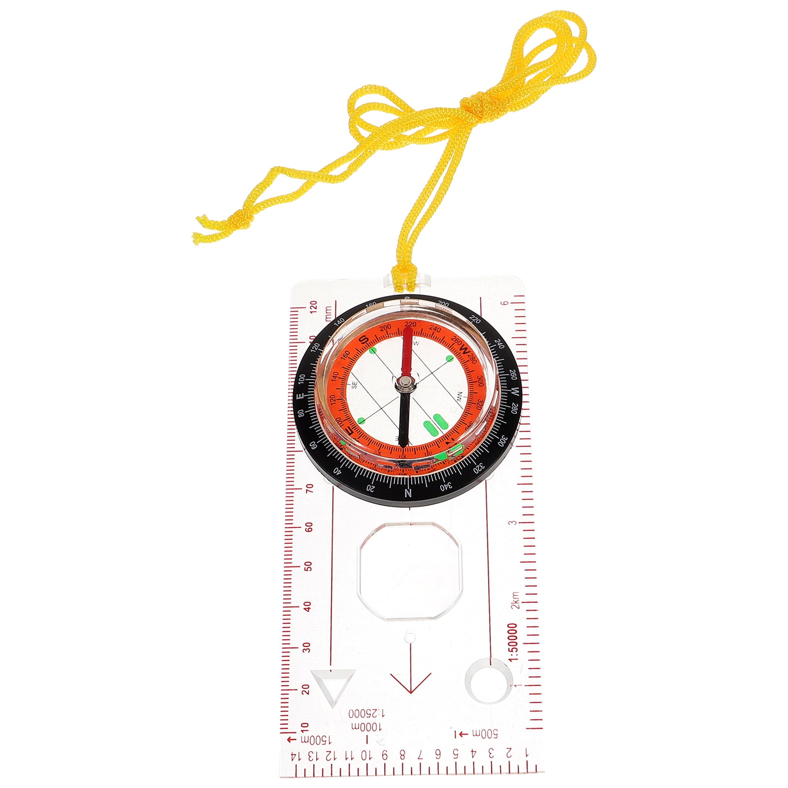MLINS Hiking Guiding Compass Convenient Measuring Scale Portable ...