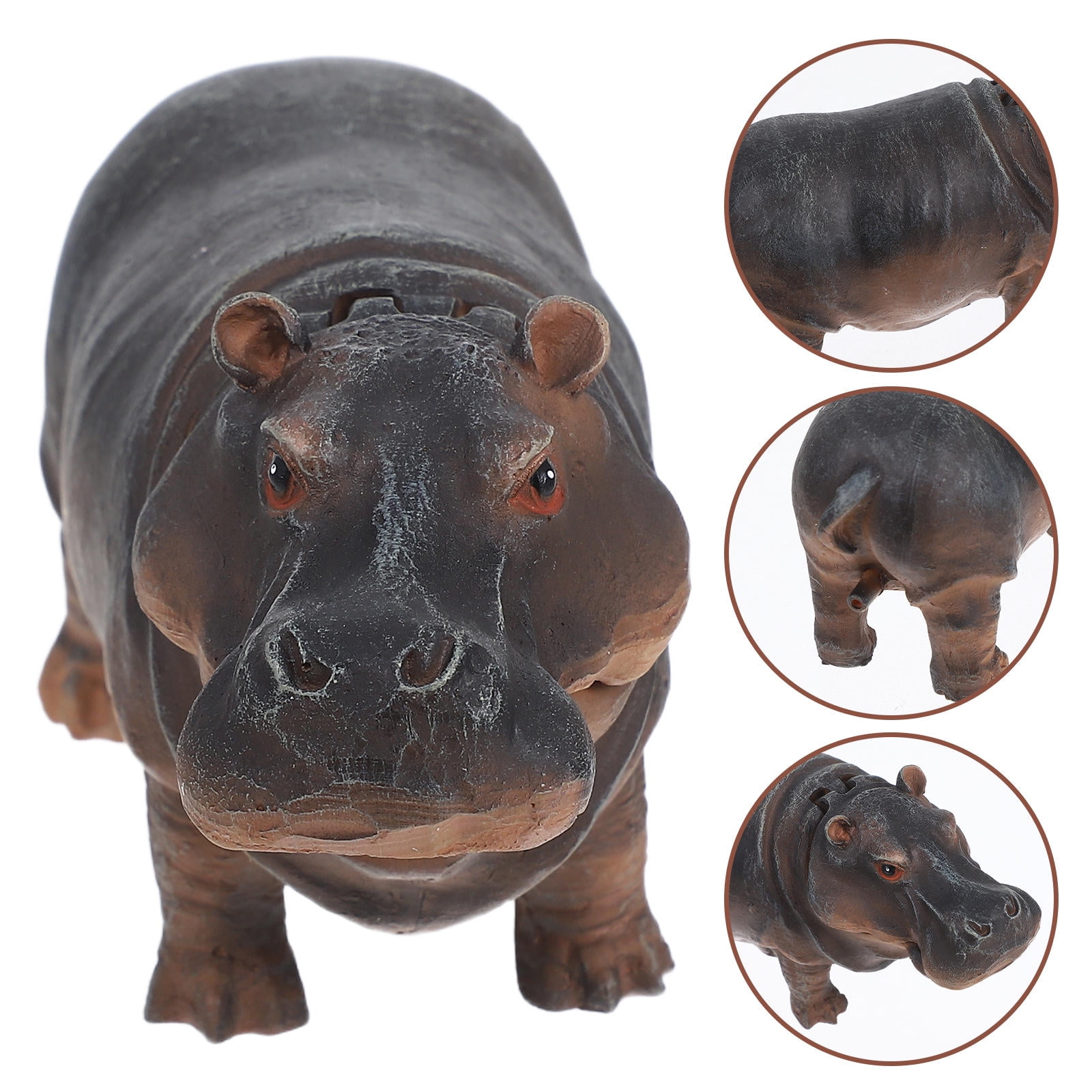 MLINS Hippo Aquarium Bubbler Fish Tank Bubbler Funny Lifelike Hippo ...