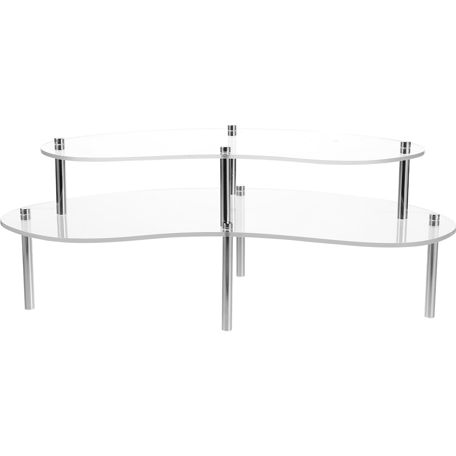 MLINS Transparent Acrylic Cake Stand for Display Use with High ...