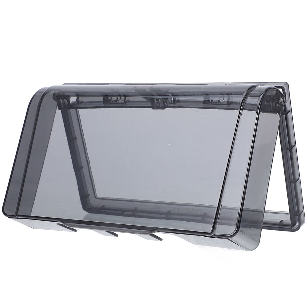 MLINS Waterproof Outlet Cover for Home Use with ABS Material Dark Grey ...