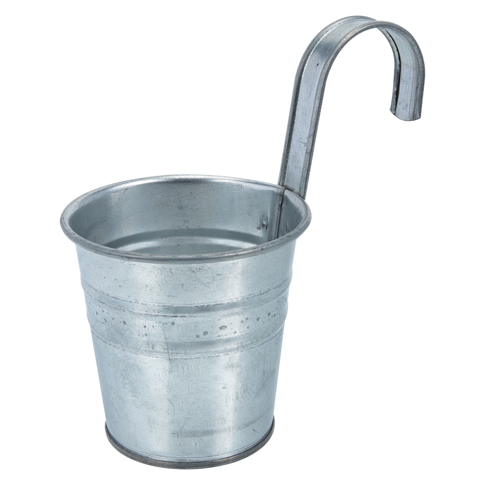 MLINS House Plants Hook Tin Flower Bucket Planting Container - Walmart.com