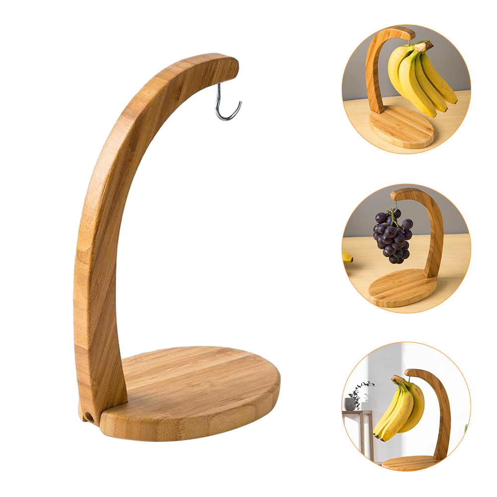 MLINS Household Banana Rack 1Pc Standing Banana Holder in Khaki Color ...