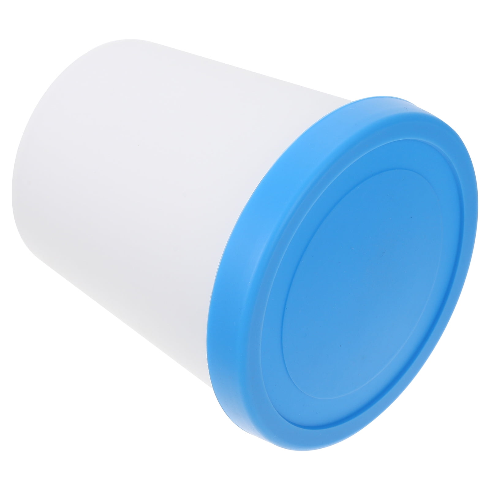 DINHEAROM Stackable Ice Cream Tubs Blue Plastic 1Set 5.5x5x3.9in ...