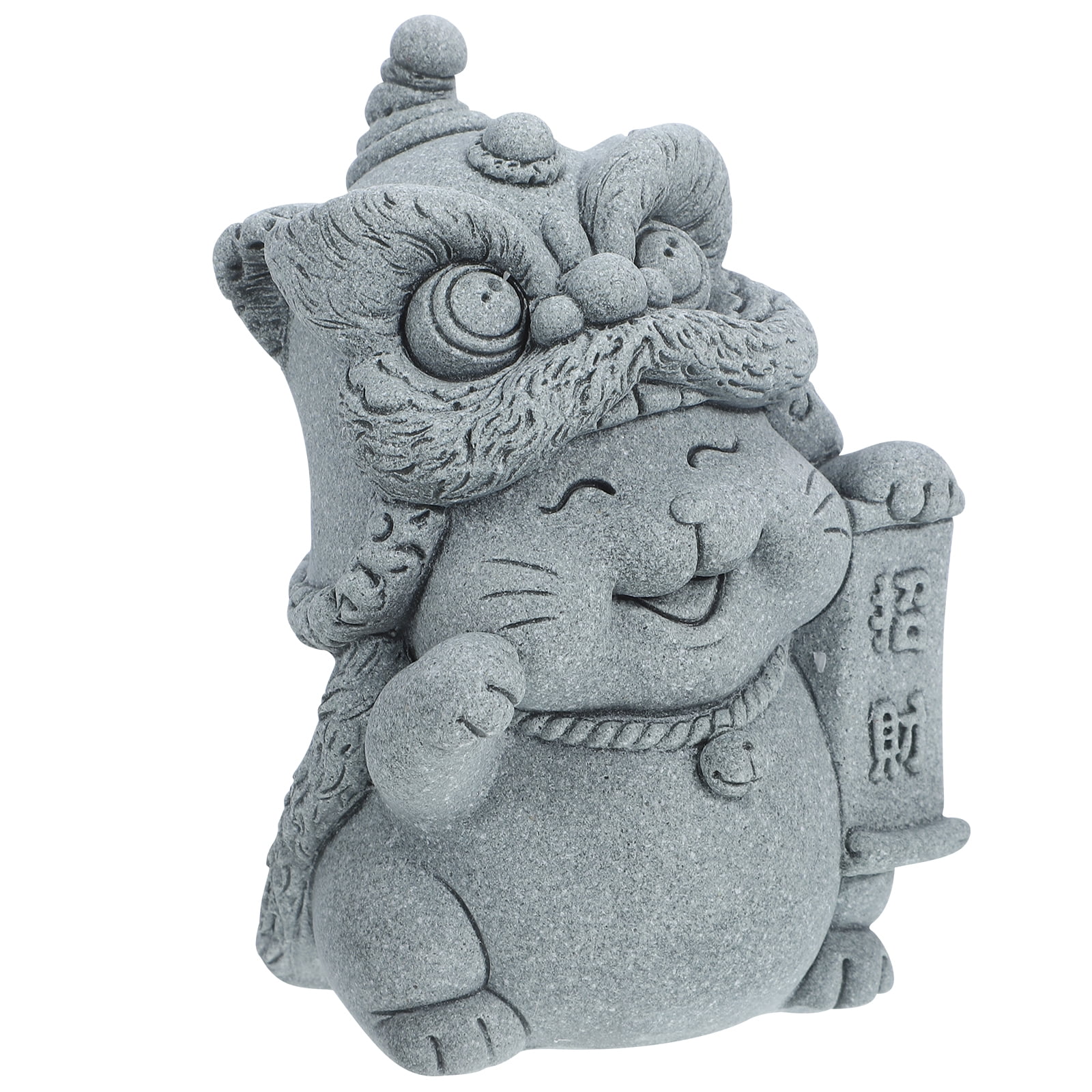 KONTONTY Small Cat Statue Desktop Home Decor 1Set 3.93X2.55X2.55in ...